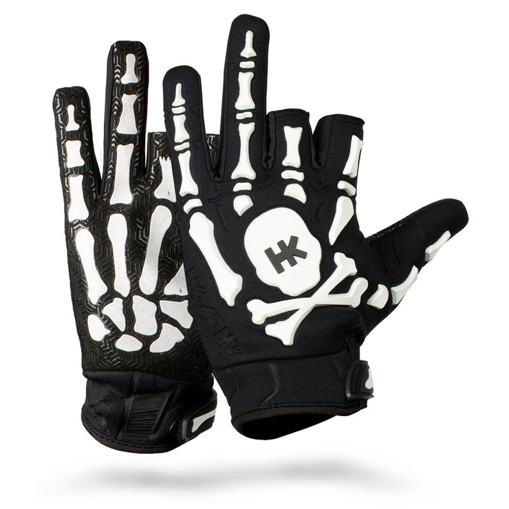 HK Army Bones Shooting Gloves | Black | Totowa Airsoft