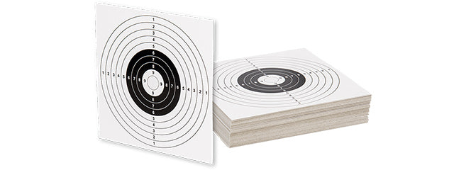 Paper Bullseye Airsoft Targets | Totowa Airsoft
